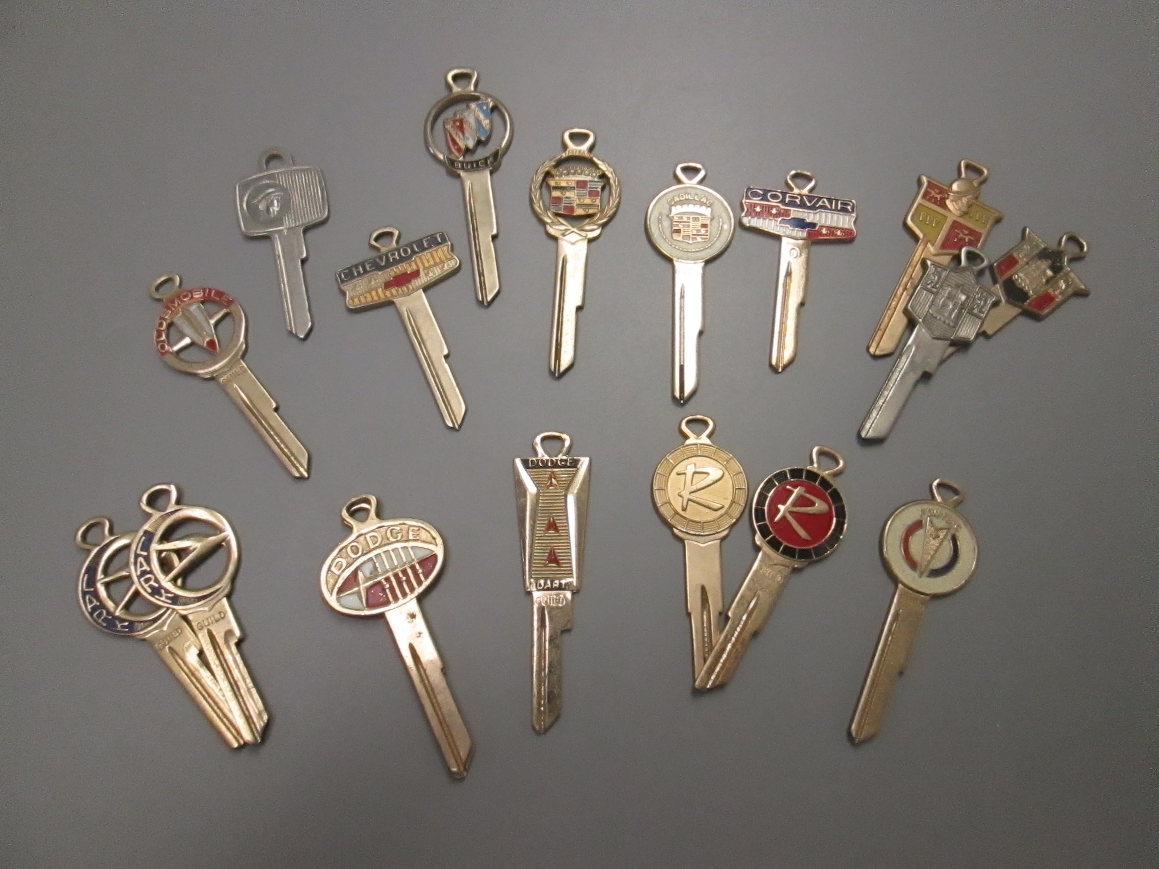 Vintage Skeleton Key Blanks-Drilled Keys-Antique Car Blanks – Anne's ...